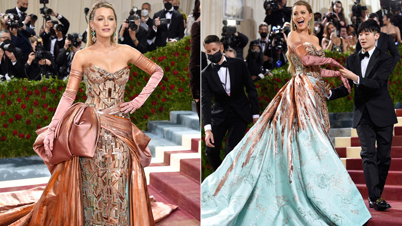 Met Gala 2022: Blake Lively stuns in color-changing gown - 93Q Country