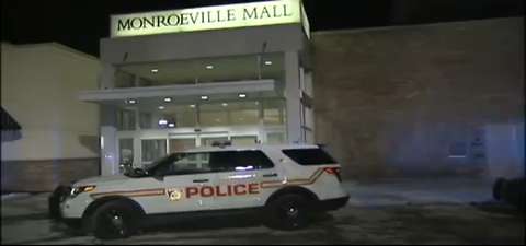 Jennifer Borrasso at scene of shooting at Monreoville Mall - 93Q Country